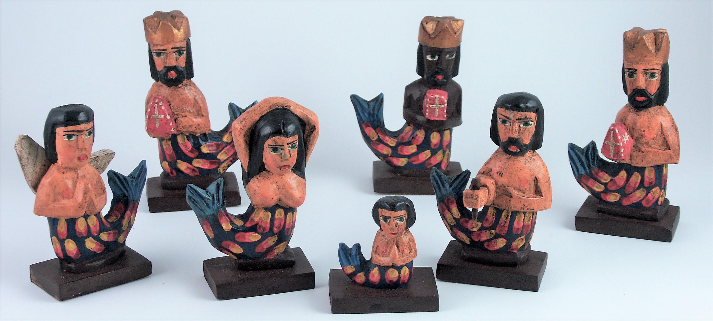 Mermen Nativity Scene